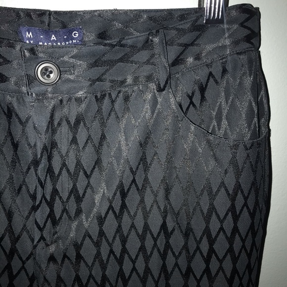 Magaschoni | Pants & Jumpsuits | Mag By Magaschoni Black Diamond ...